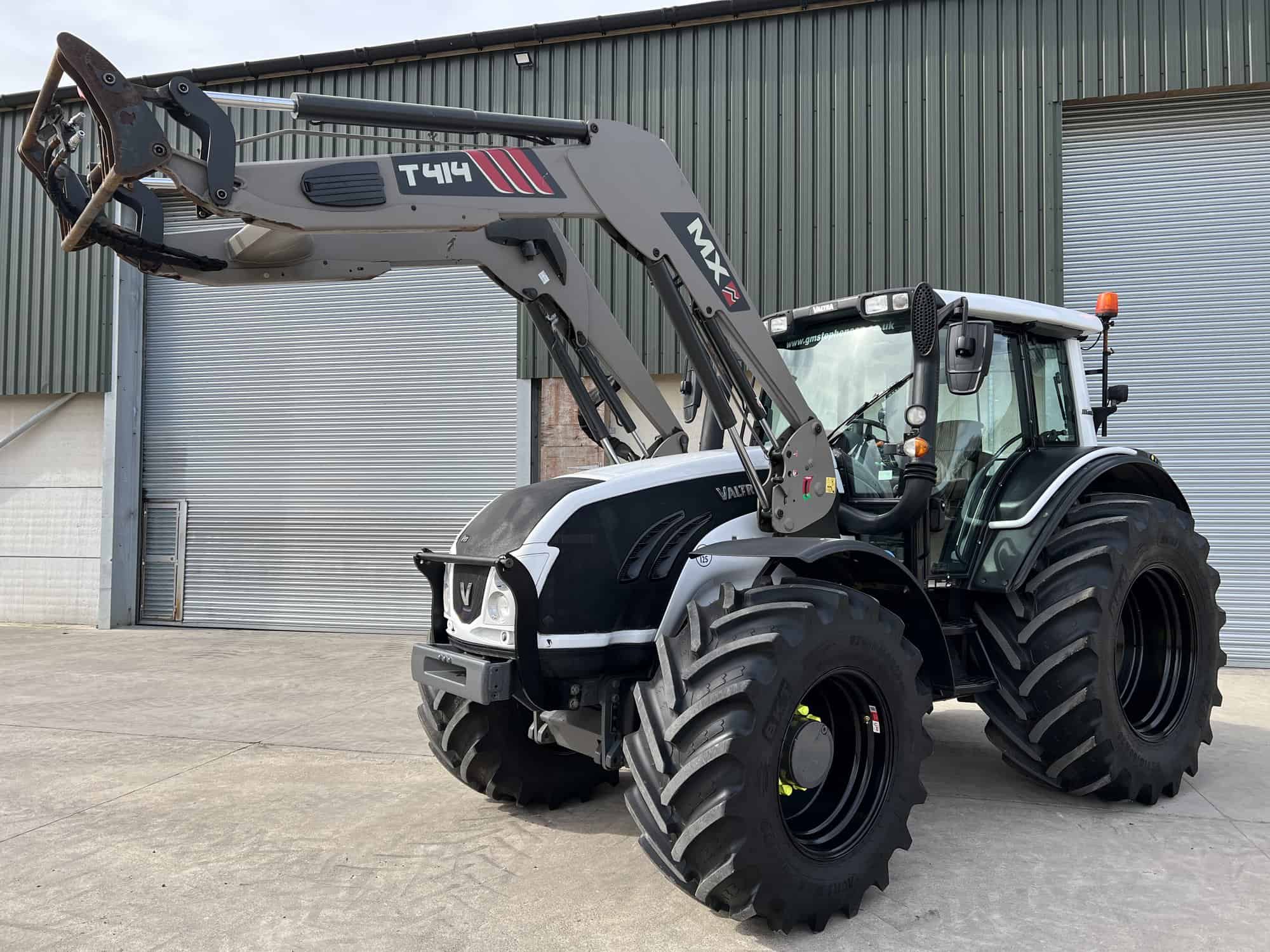 VALTRA T173 HI-TECH C/W MX T414 LOADER - GM Stephenson Ltd