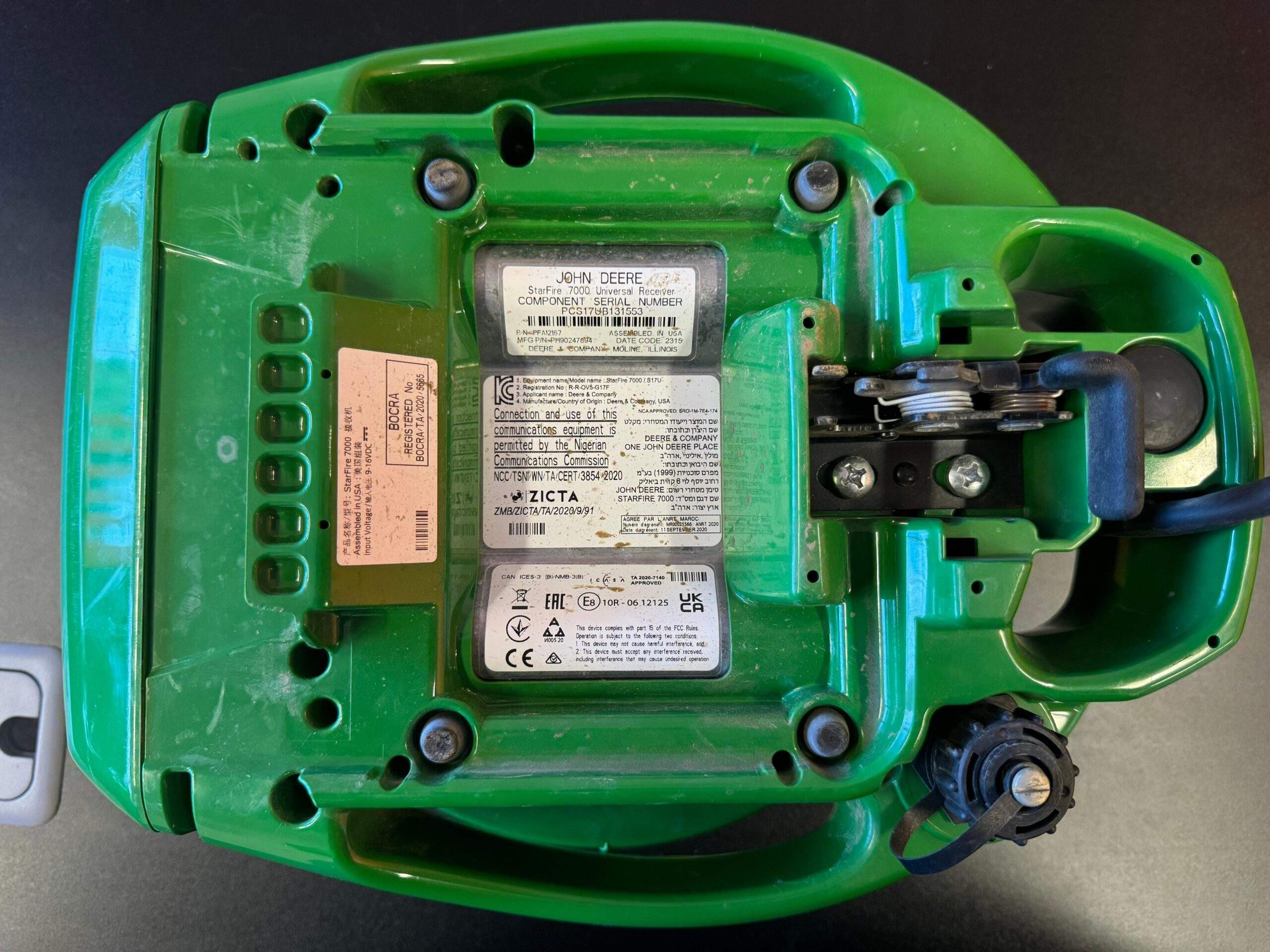 JOHN DEERE STARFIRE 7000 SF RTK - GM Stephenson Ltd
