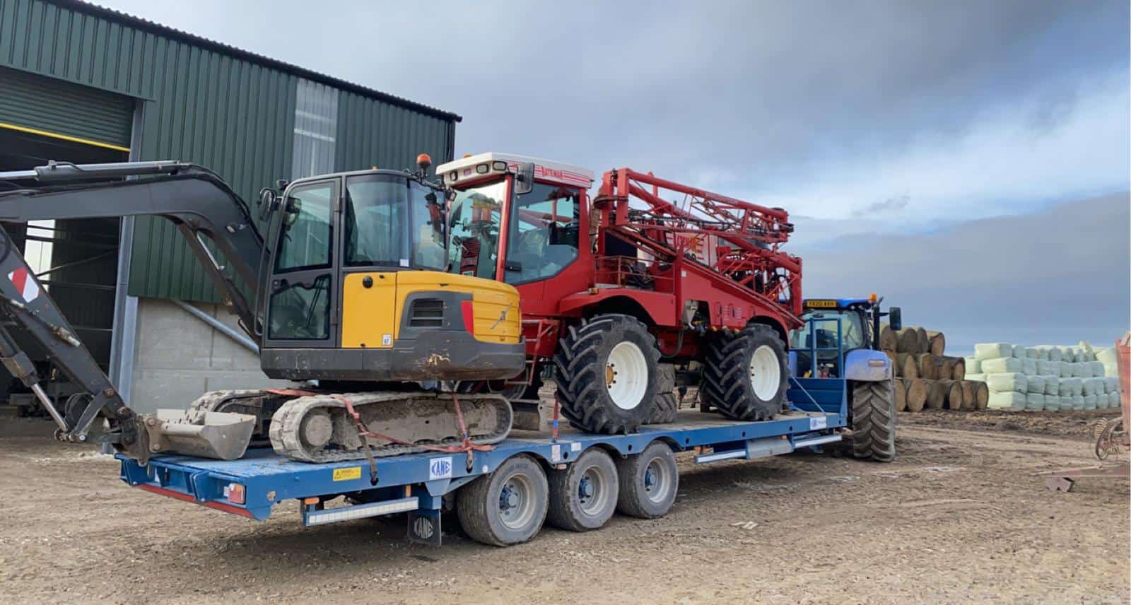 MAKING GOOD USE OF OUR NEW KANE TRAILER - GM Stephenson Ltd