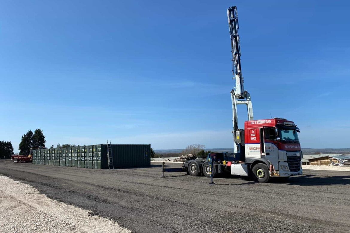 NEW CONTAINERS ARE STARTING TO MOVE IN! - GM Stephenson Ltd