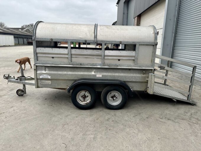 GRAHAM EDWARDS GP74D LIVESTOCK TRAILER - GM Stephenson Ltd