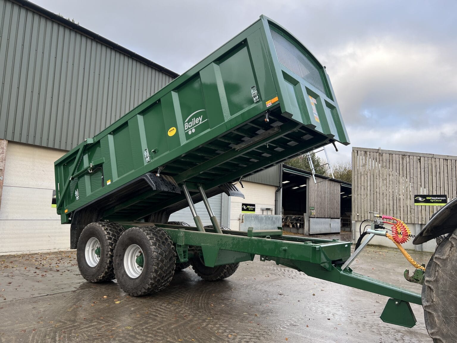 BAILEY TB2 14 TONNE GRAIN TRAILER - GM Stephenson Ltd