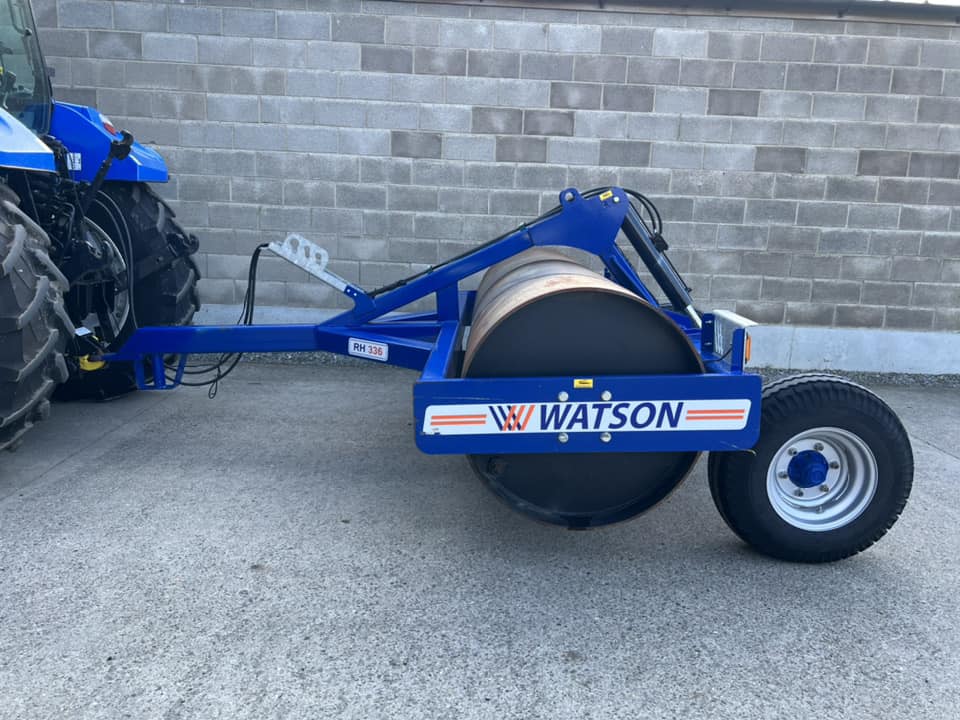 WATSON RH 336 3 METRE TRAILED HYD FLAT ROLLER - GM Stephenson Ltd