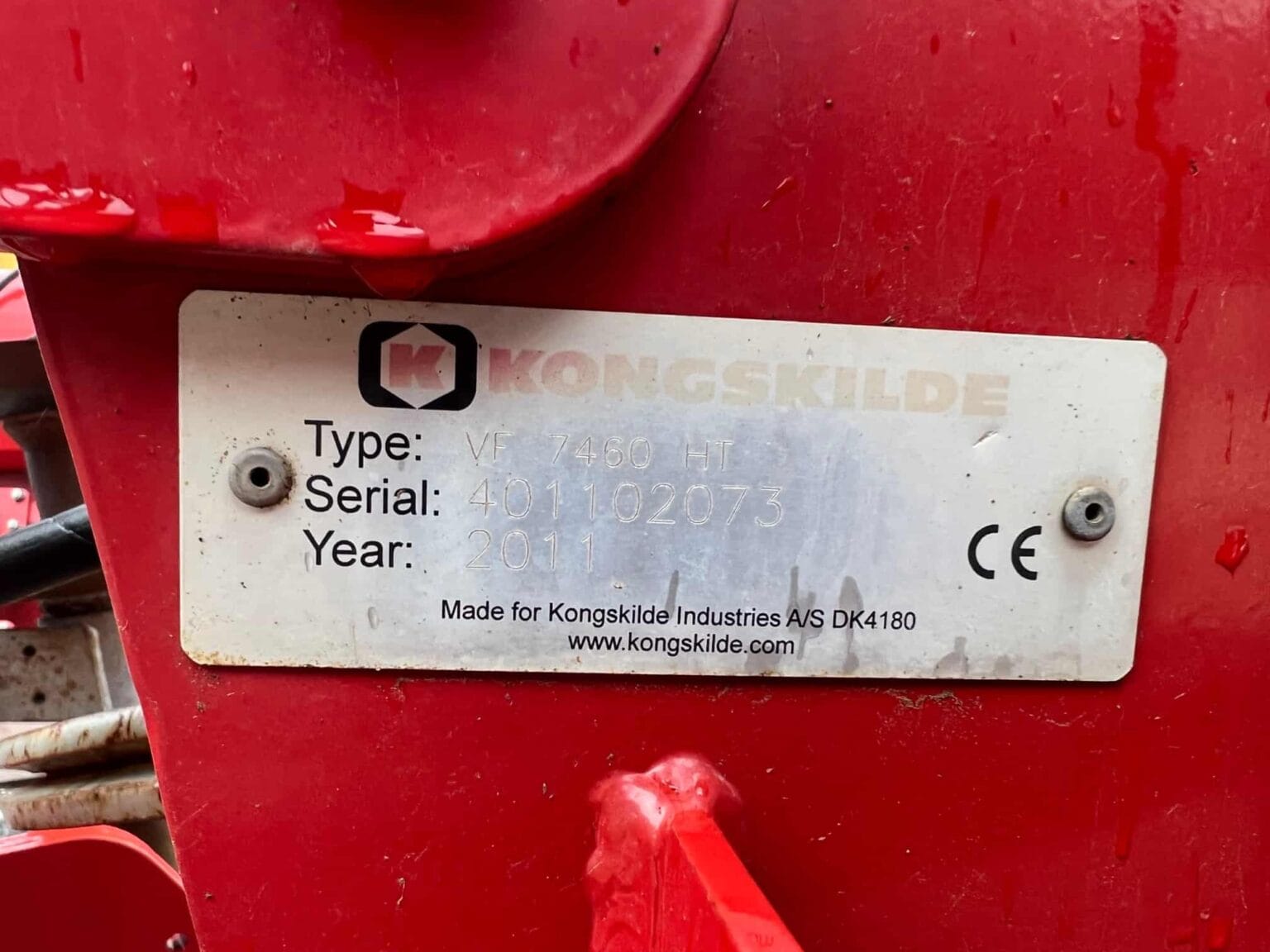 KONGSKILDE 6M TRAILED HYDRAULIC FOLDING VIBROFLEX - GM Stephenson Ltd