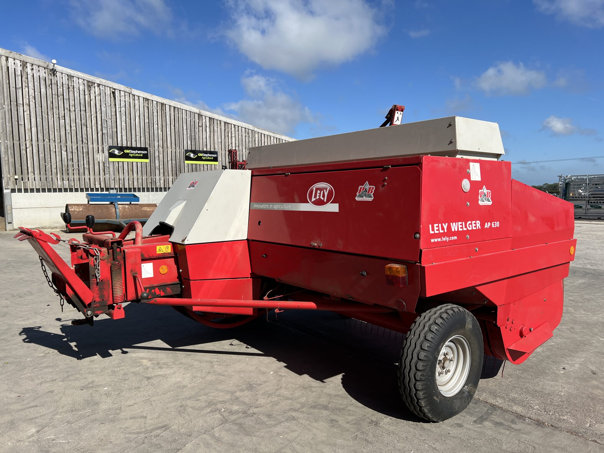 WELGER AP630 CONVENTIONAL BALER - GM Stephenson Ltd