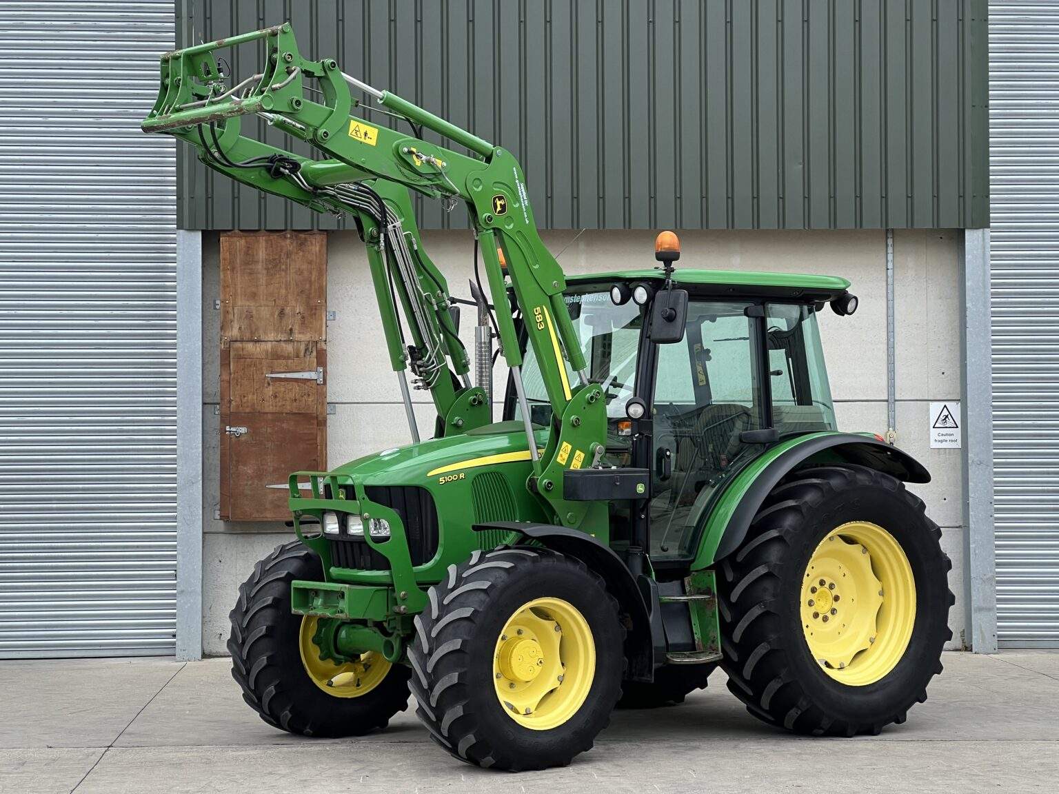 JOHN DEERE 5100R C/W FRONT LOADER - GM Stephenson Ltd