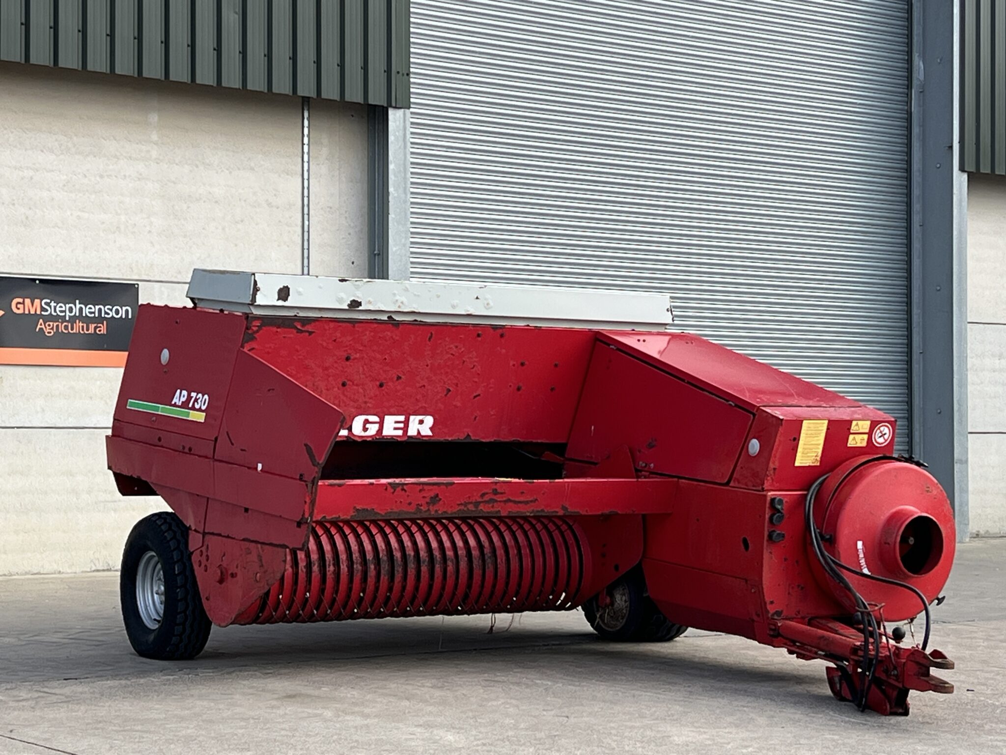 WELGER AP730 CONVENTIONAL BALER - GM Stephenson Ltd