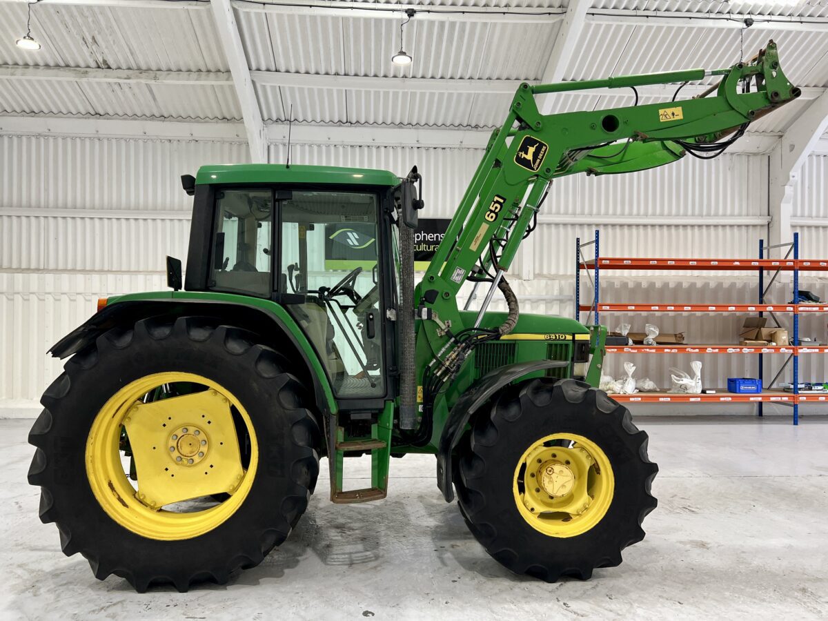 JOHN DEERE 6410 C/W JOHN DEERE 651 LOADER - GM Stephenson Ltd