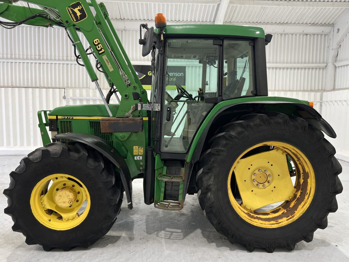 JOHN DEERE 6410 C/W JOHN DEERE 651 LOADER - GM Stephenson Ltd
