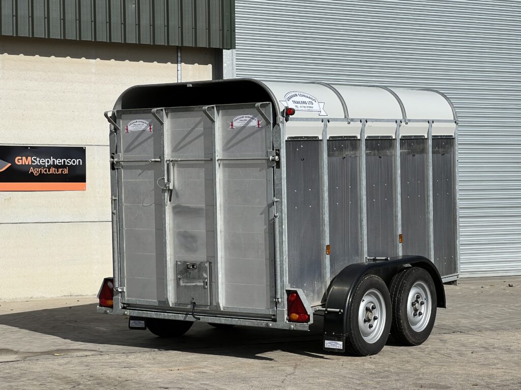 GRAHAM EDWARDS LIVESTOCK TRAILER - GM Stephenson Ltd