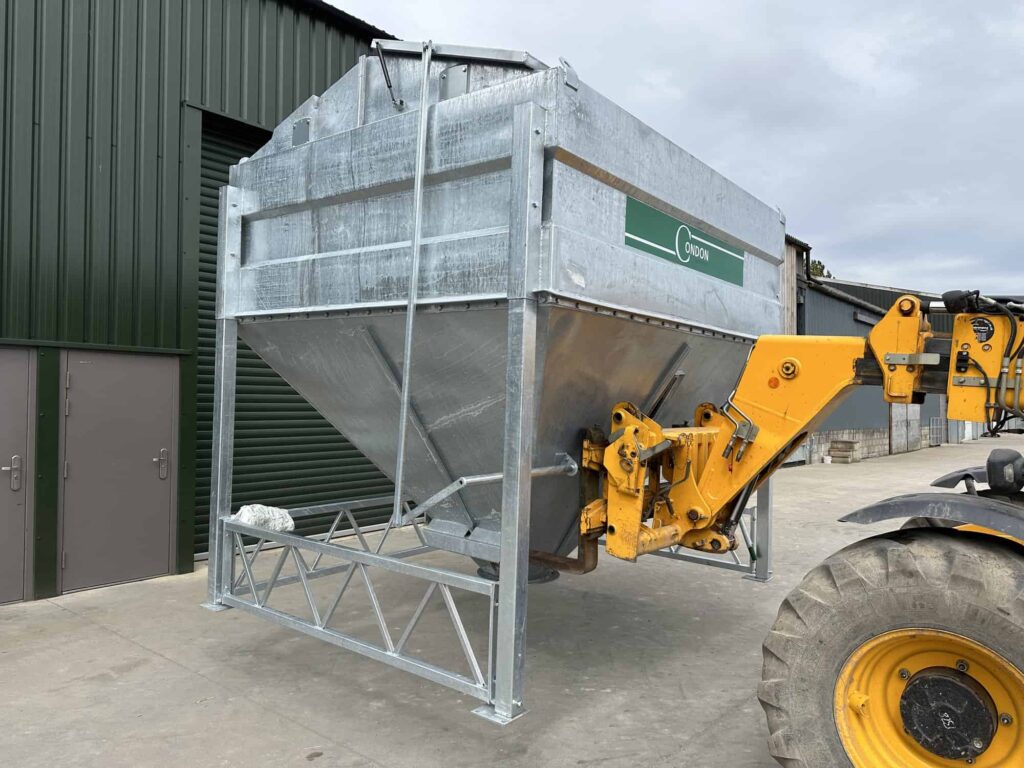 CONDON ENGINEERING FEED BIN FROM 1 TONNE TO 12 TONNE - GM Stephenson Ltd