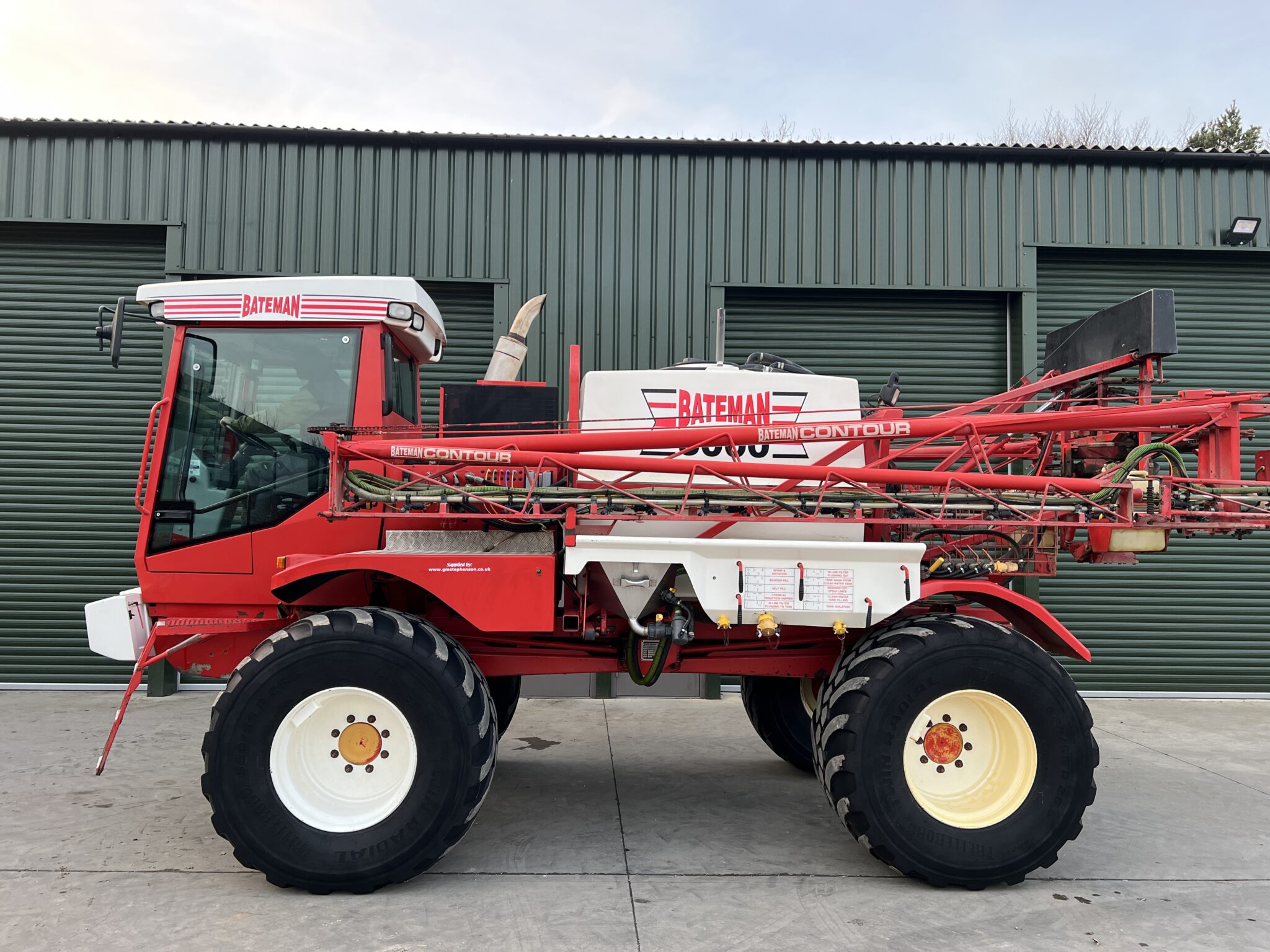 BATEMAN RB25 SPRAYER 5,679 HOURS - GM Stephenson Ltd