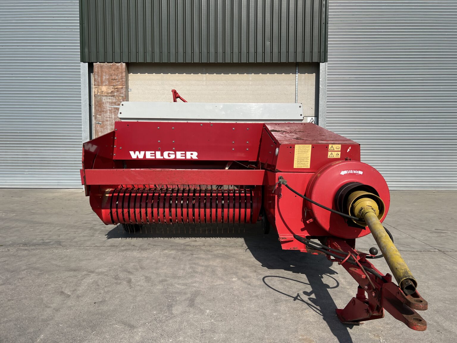 WELGER AP630 CONVENTIONAL BALER - GM Stephenson Ltd