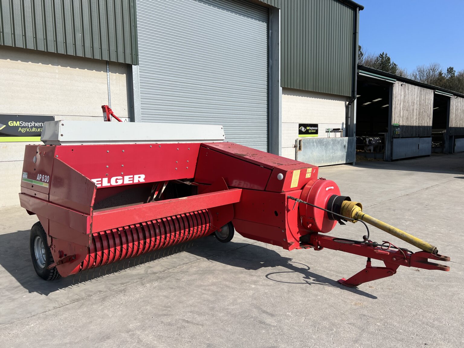 WELGER AP630 CONVENTIONAL BALER - GM Stephenson Ltd