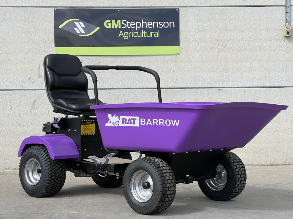 RAT BARROW – RIDE ON TIPPING BARROW - GM Stephenson Ltd