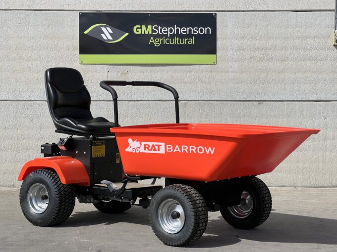 RAT BARROW – RIDE ON TIPPING BARROW - GM Stephenson Ltd