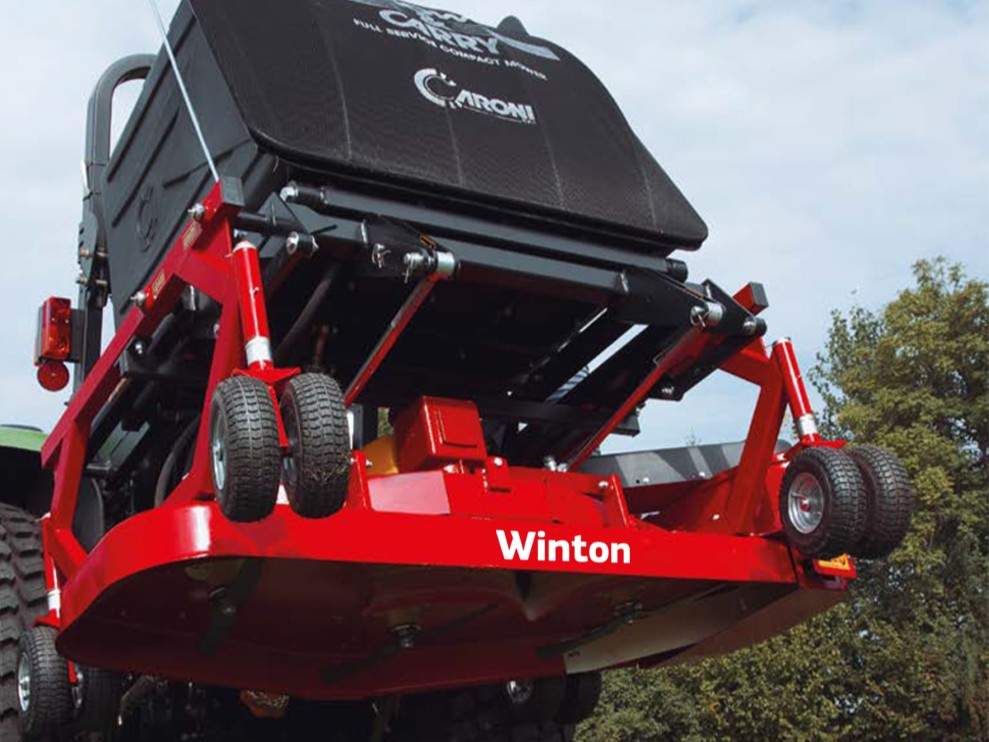 WINTON 1.5M FINISHING MOWER & COLLECTOR - GM Stephenson Ltd